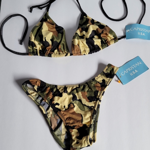 Capristan | Swim | Nwt Capristan Camo Bikini | Poshmark